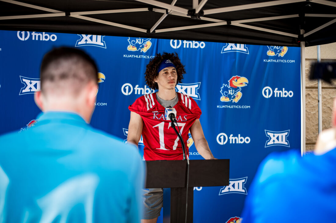 Jason Bean named KU football’s starting QB for opener vs. South Dakota ...
